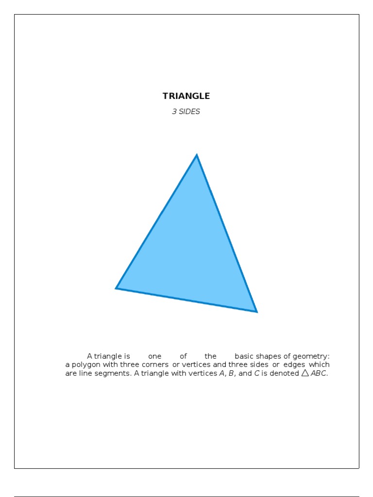 Triangle | PDF | Polygon | Rectangle
