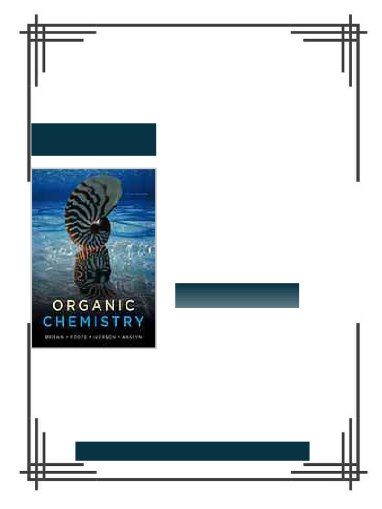Organic chemistry William Henry Brown eBook learning edition | PDF ...