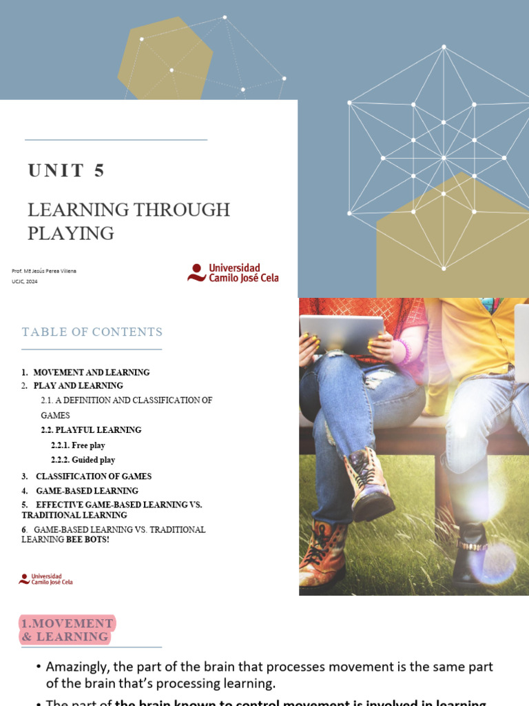 Movement and Learning Through Play | PDF | Learning | Teachers