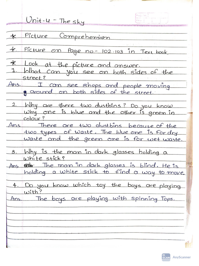 Class 3 CH 4 Unit 1 2 | PDF