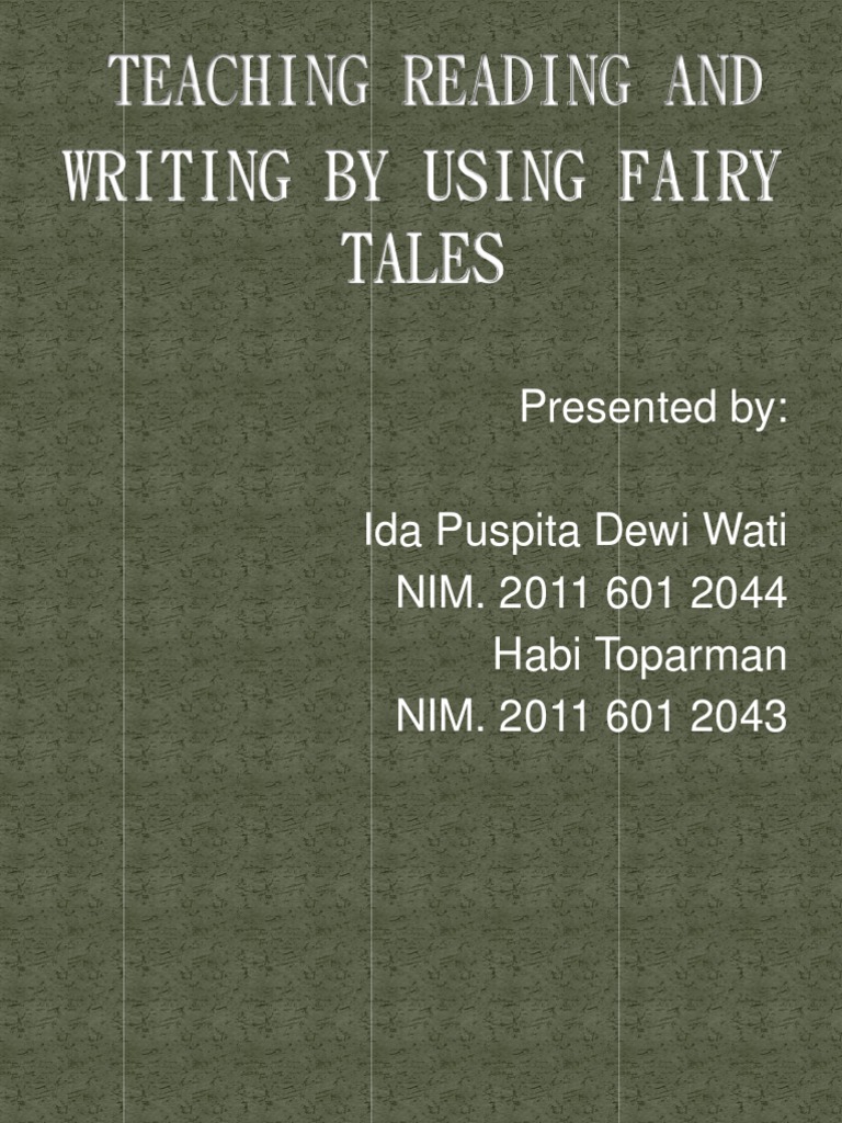 Teaching Reading Using Fairy Tales | PDF | Narrative | Grammatical Tense