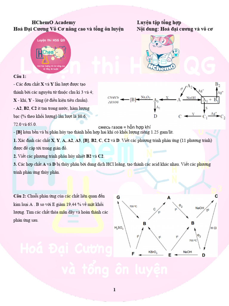 Hchemo de Luyen Tap Tong Hop 10 | PDF