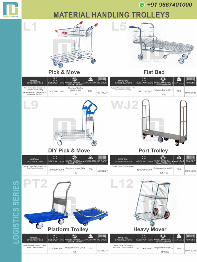 RD Material Handling Trolley | PDF