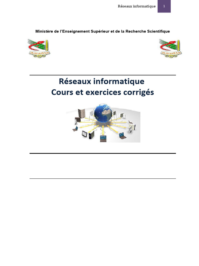 Cours sur les Réseaux Informatiques | PDF | Débit binaire | Serveur ...