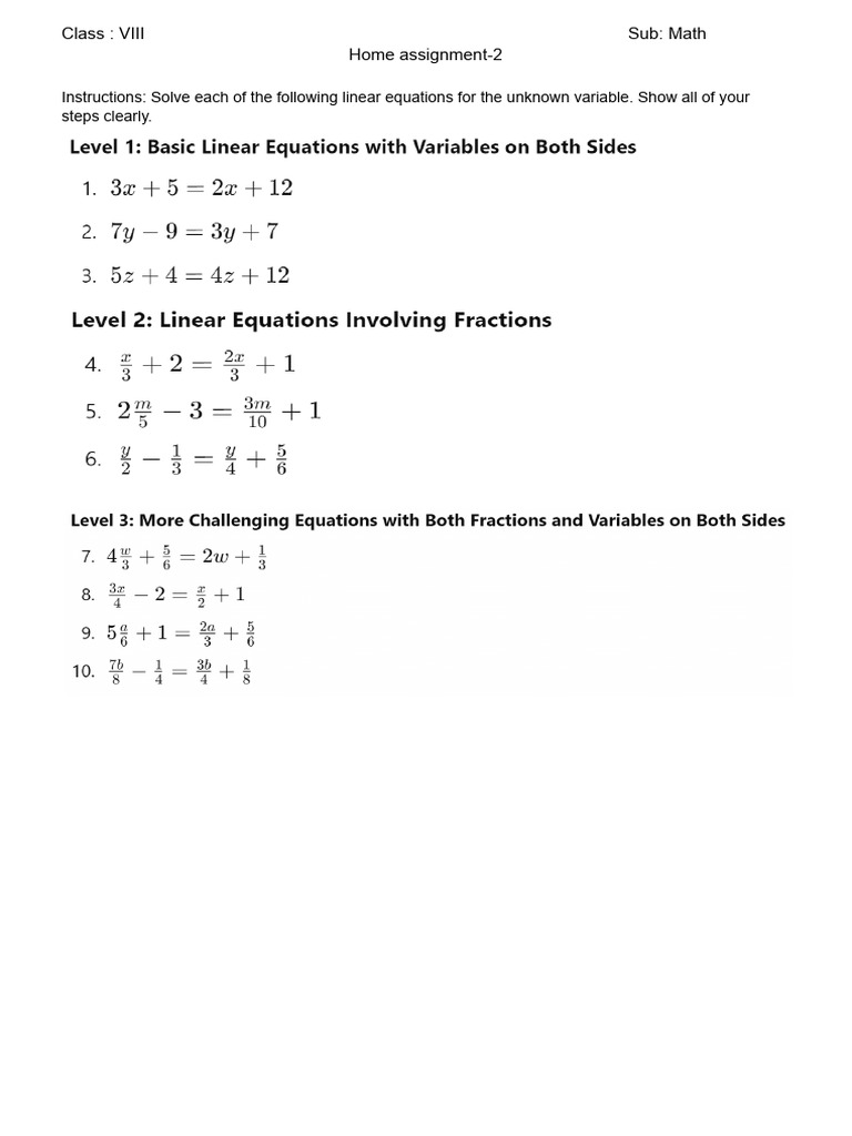 HA Worksheet-2 | PDF