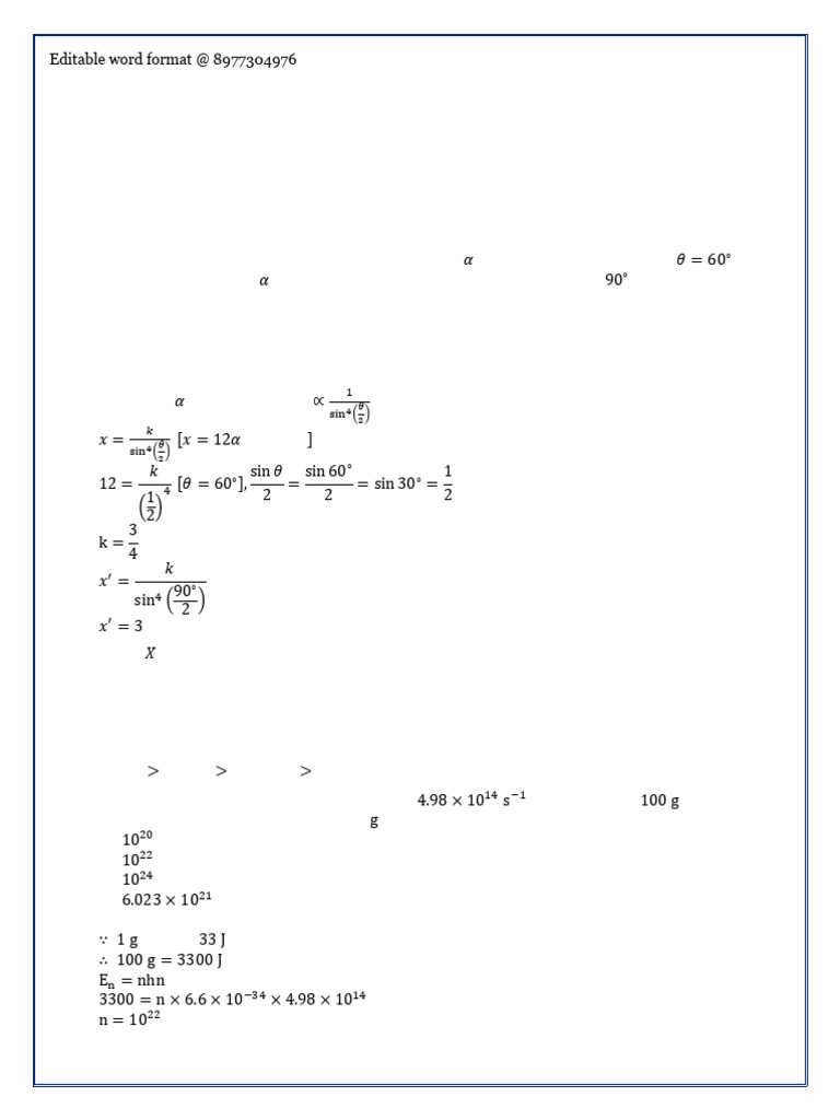 Atom Structure Objective Questions | PDF | Atomic Orbital ...