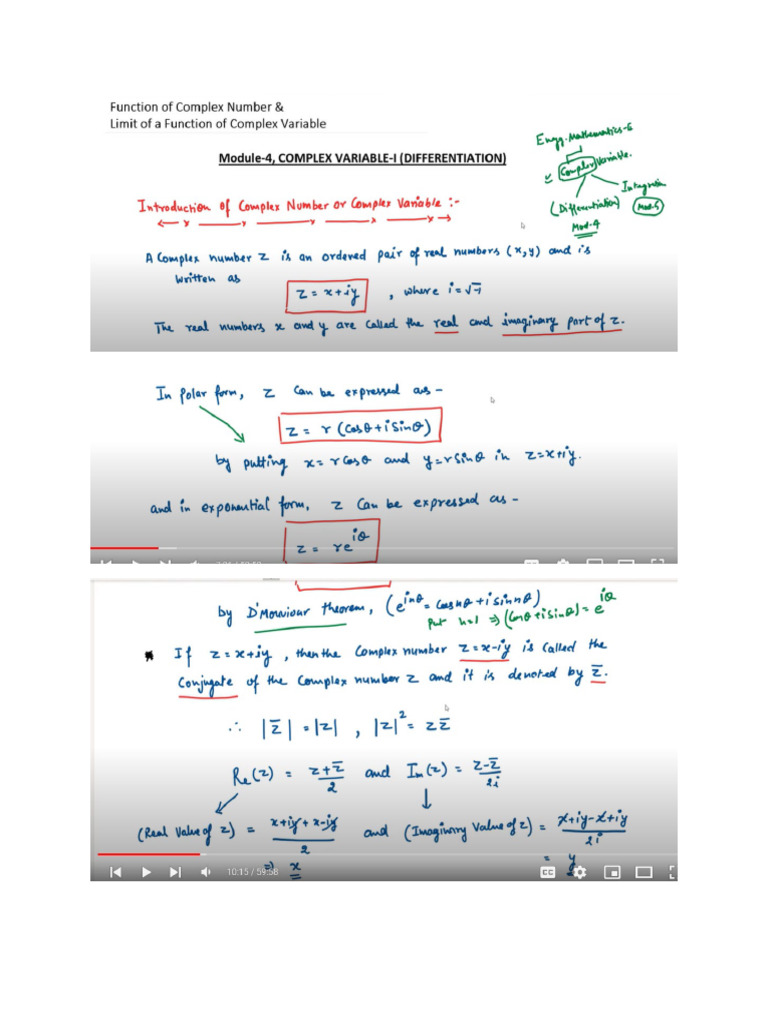 Analytic Function | PDF