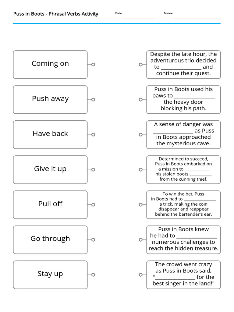 Phrasal Verbs - Clip | PDF