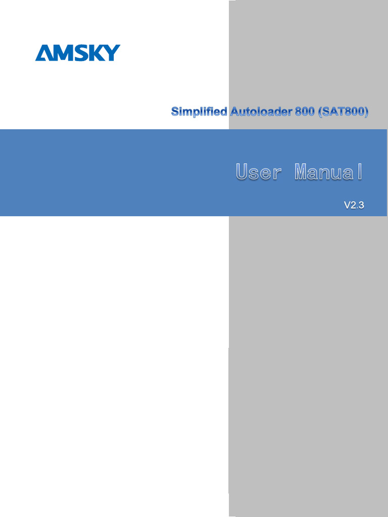 AMSKY SAT800 User Manual Guide | PDF | Safety | Trademark