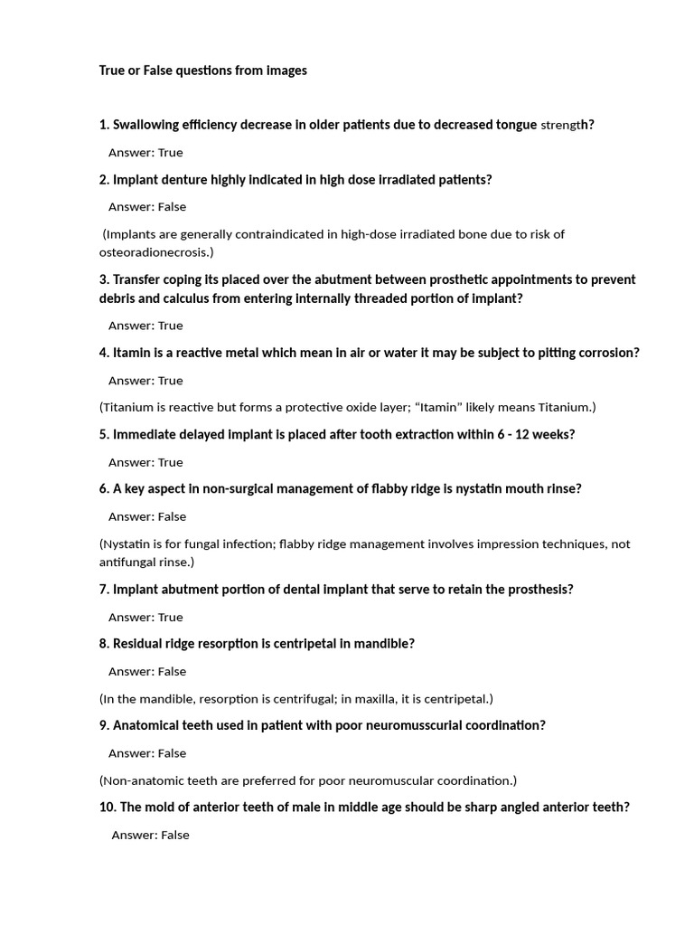 Pros ? | PDF | Dentures | Dental Implant