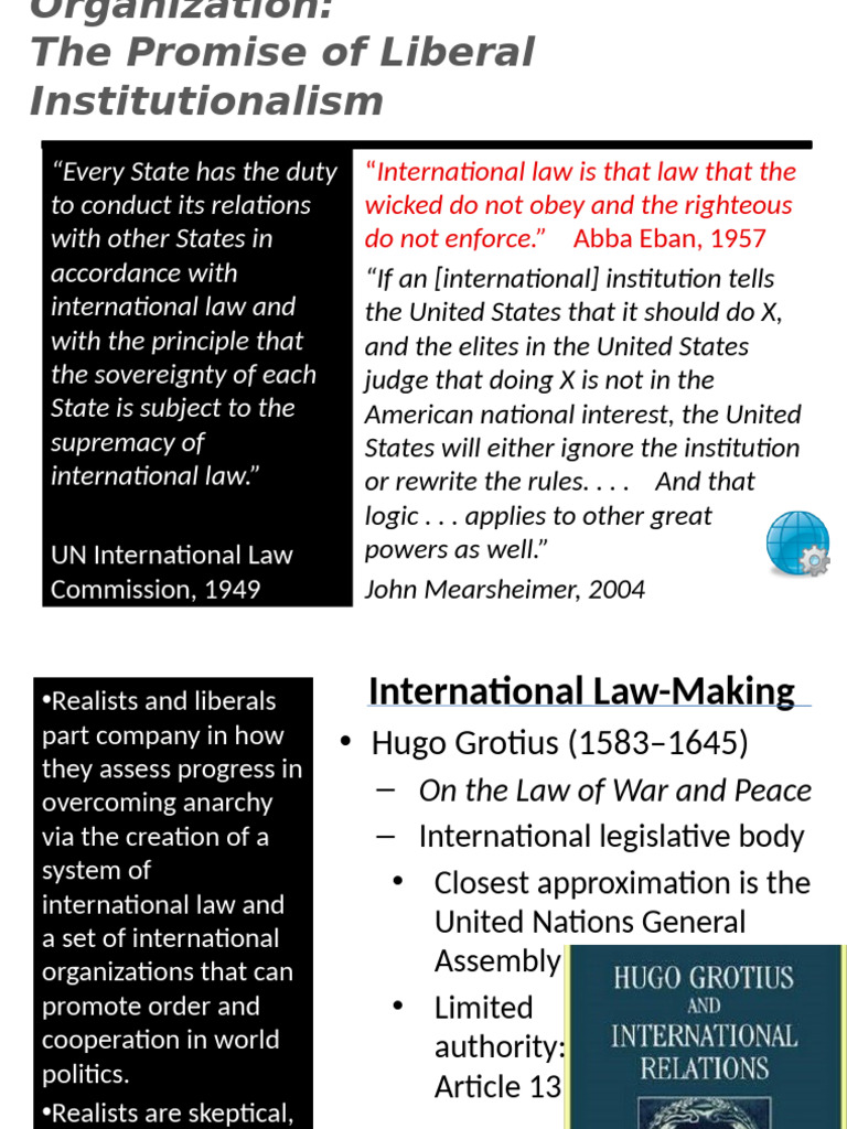 Understanding International Law and Institutions | PDF | International ...