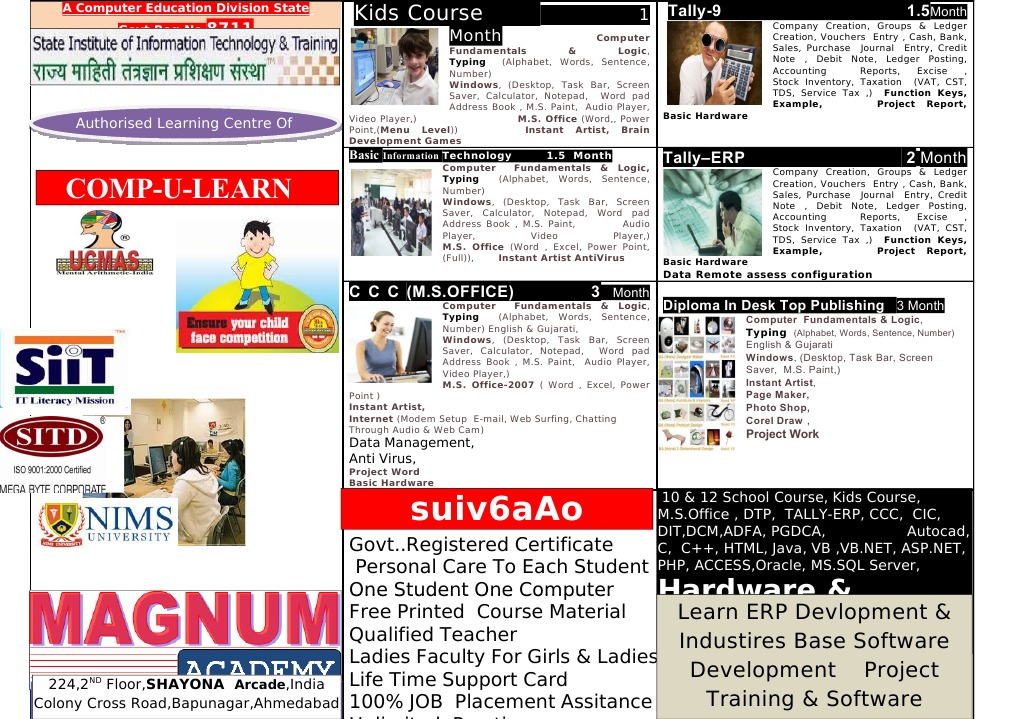 Course Broucher | PDF | Debits And Credits | Microsoft Office