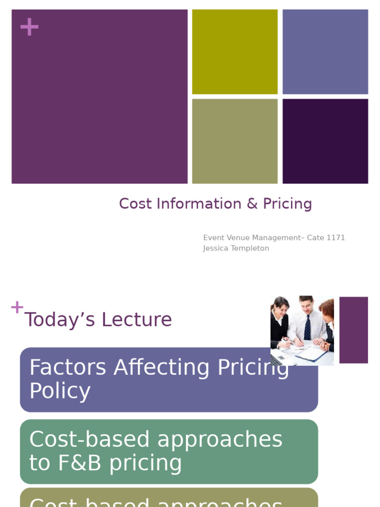 Event Venue Pricing Strategies Explained | PDF | Elasticity (Economics ...