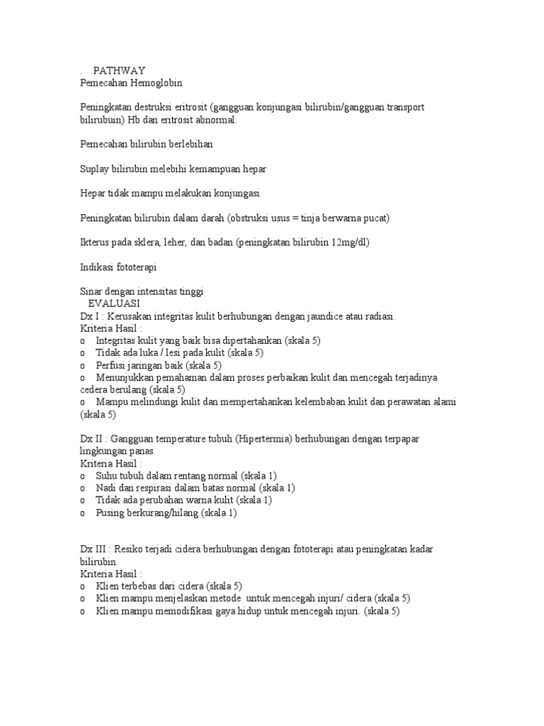 PATHWAY Hiperbilirubin | PDF