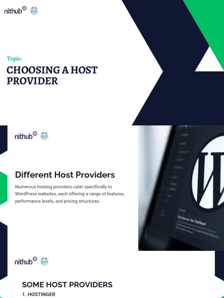 Choosing A Host Provider | PDF