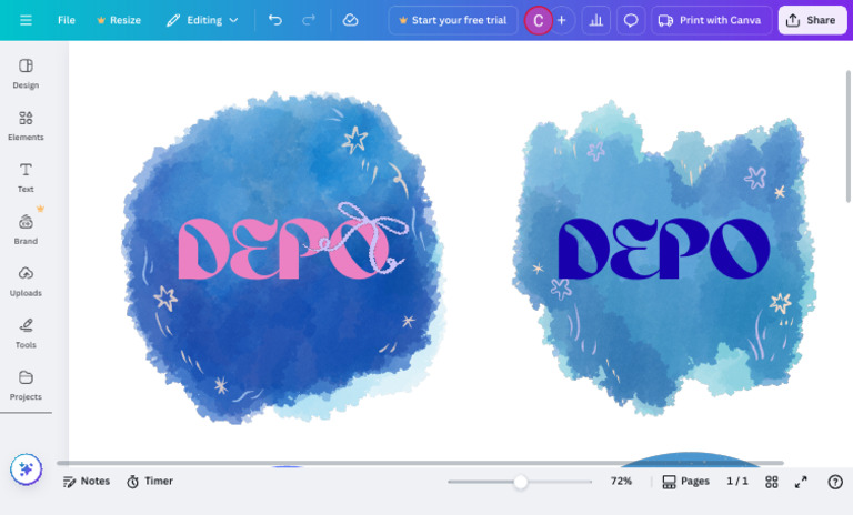 Canva File Editing and Resizing Guide | PDF