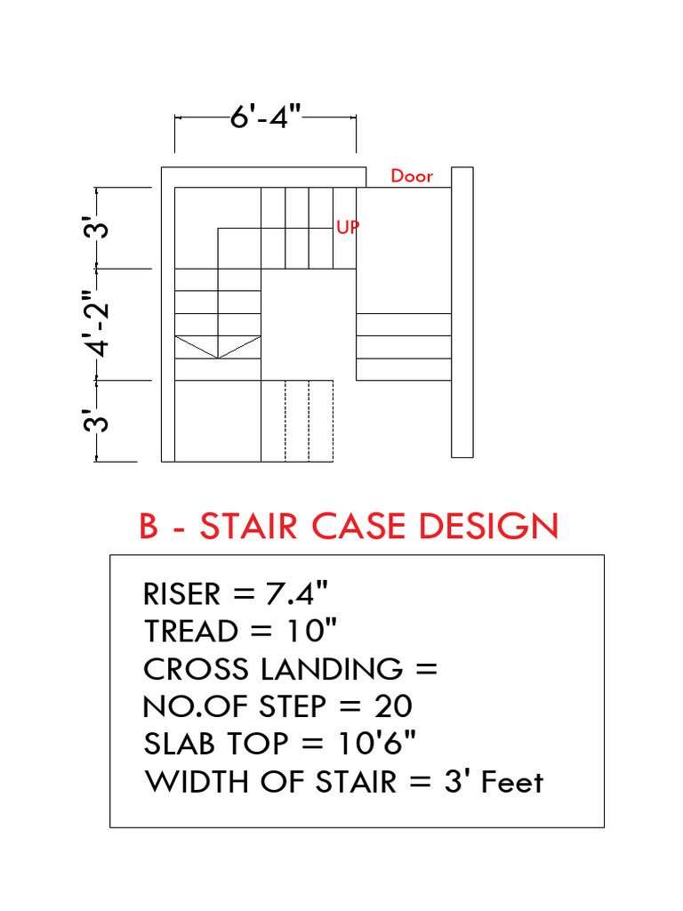 Pawar Stair Case Design | PDF
