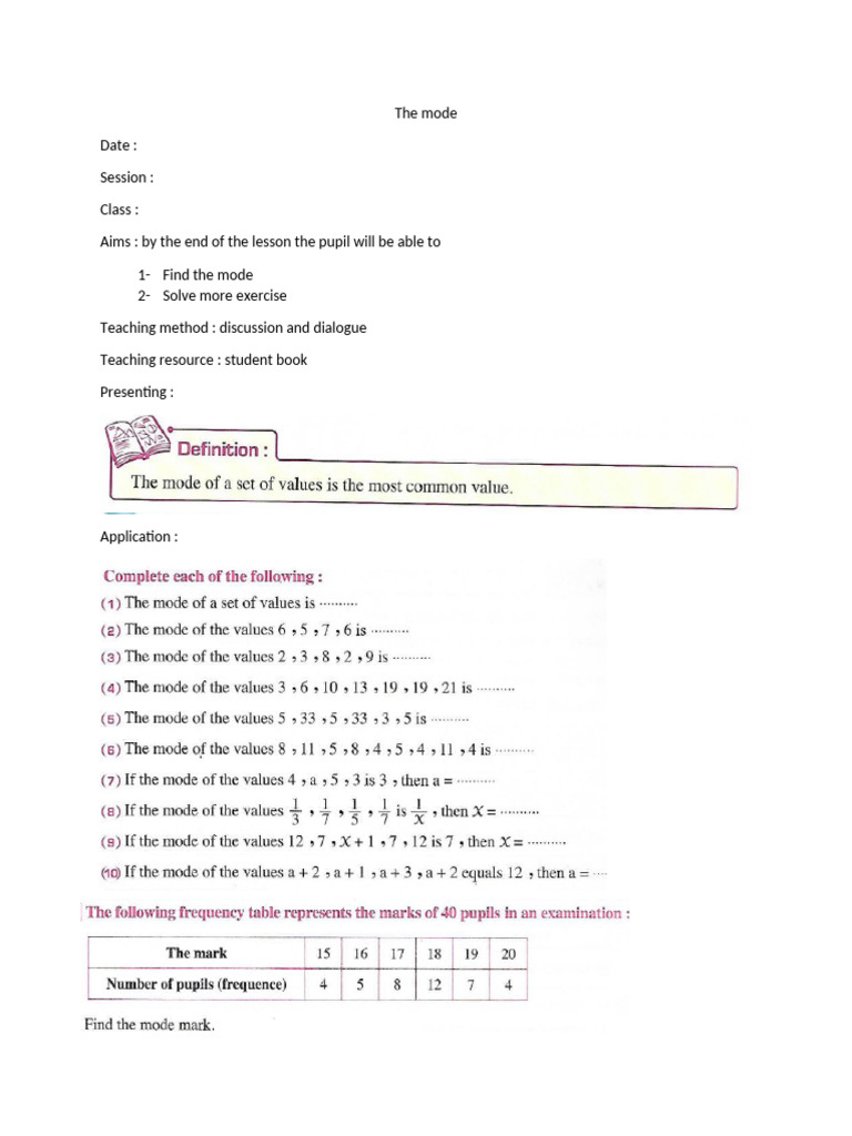 the mode | PDF
