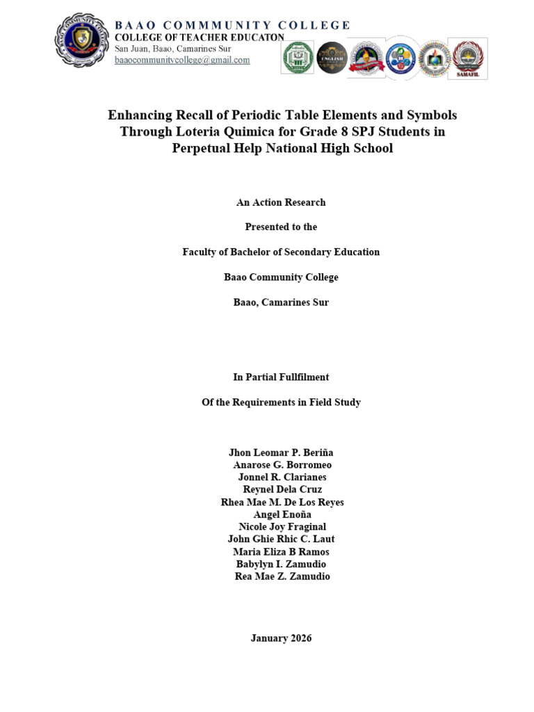 DIRI-PA-NGANI-PINlllAL-12 | PDF | Learning | Survey Methodology