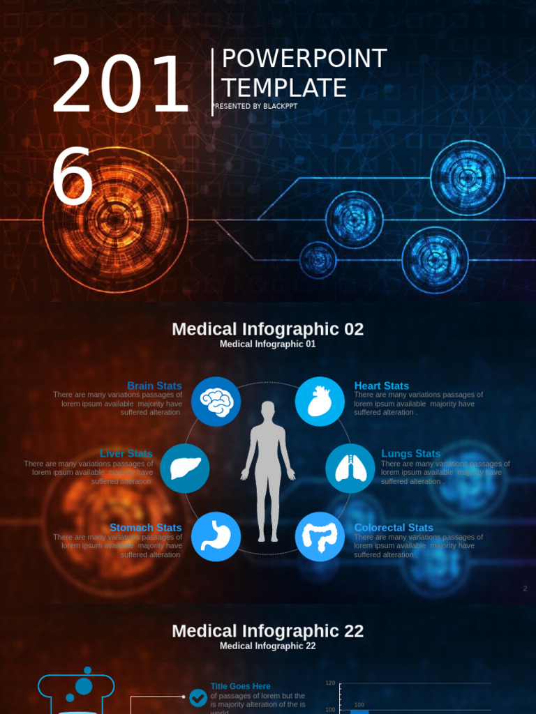 Medical Infographic PowerPoint Template | PDF