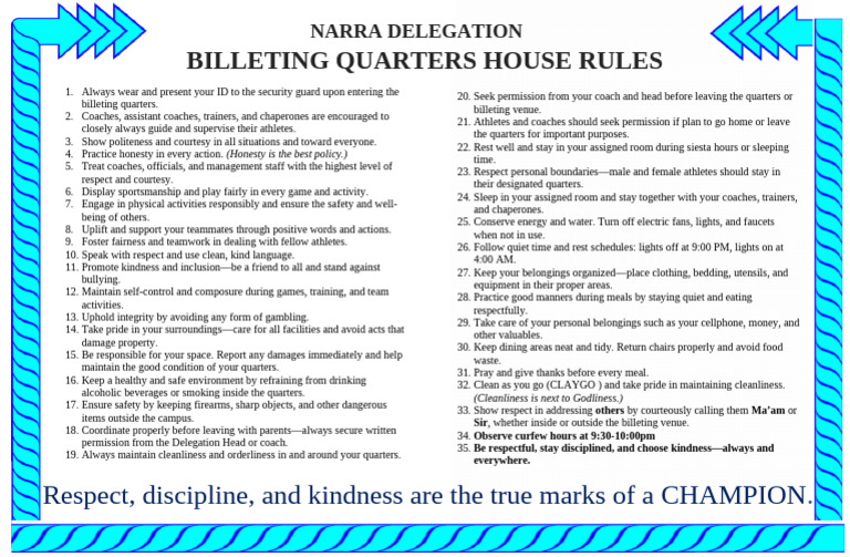 House Rules | PDF
