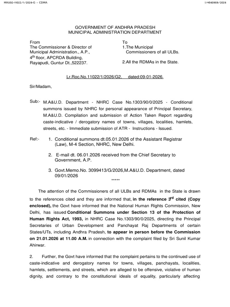 Document 358 | PDF | Dalit | Government Of India