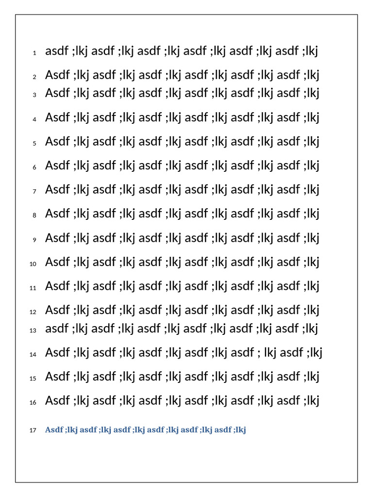 day 1 of typing | PDF