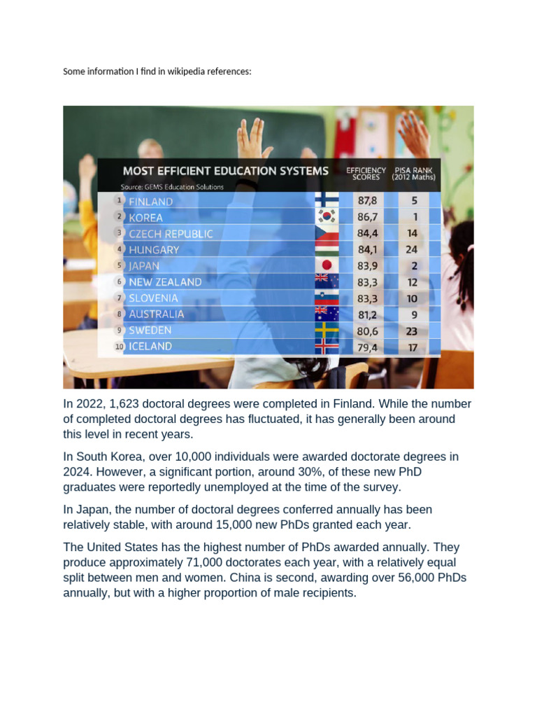Some Information I Find in Wikipedia References | PDF