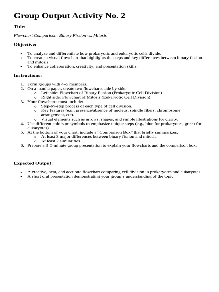 Group Output Activity No. 2 | PDF
