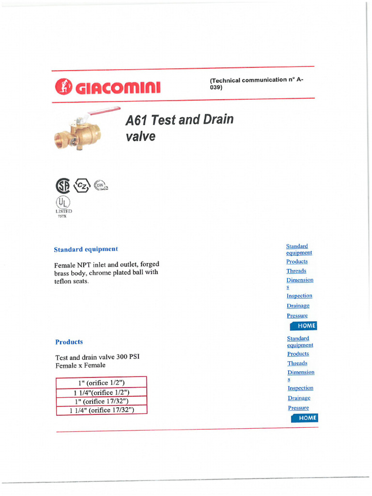 10 - Test and Drain | PDF