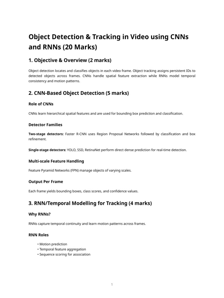 Object Detection Tracking Theory | PDF | Kalman Filter | Information ...