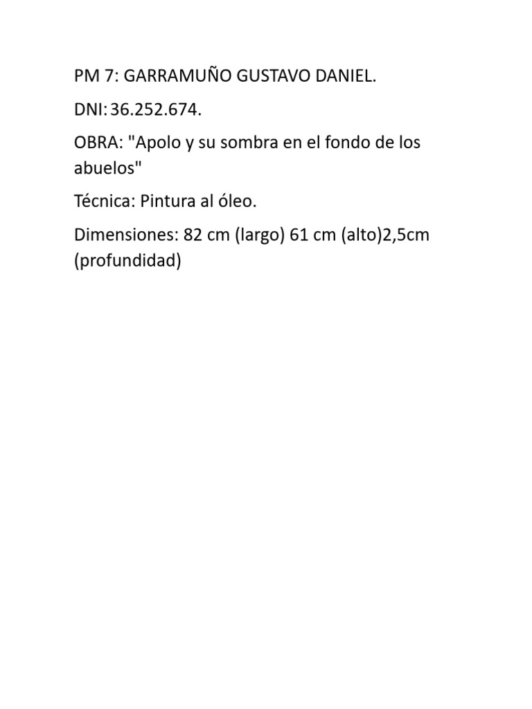 Pm 7_gustavo Daniel Garramuño | PDF