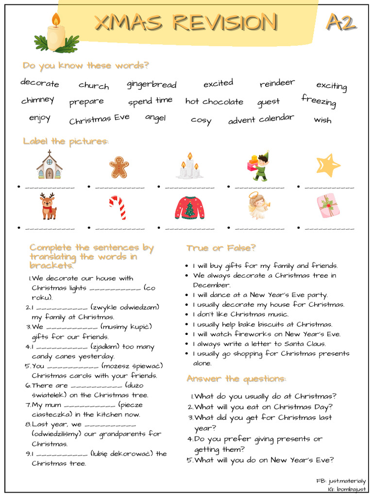 A2 | PDF | Christmas | December Observances