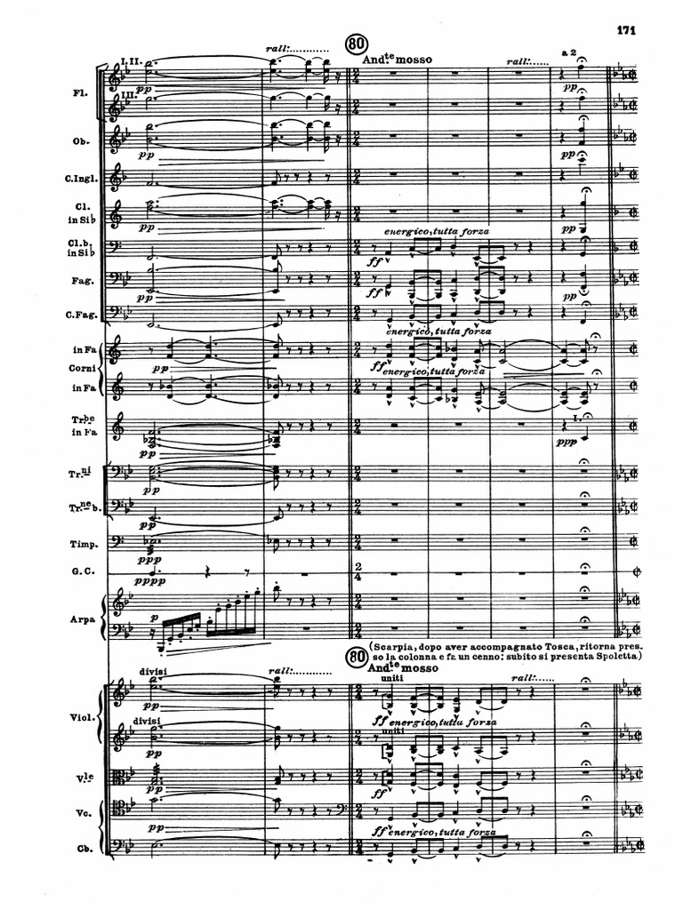 Tosca - Te Deum - Full Score | PDF