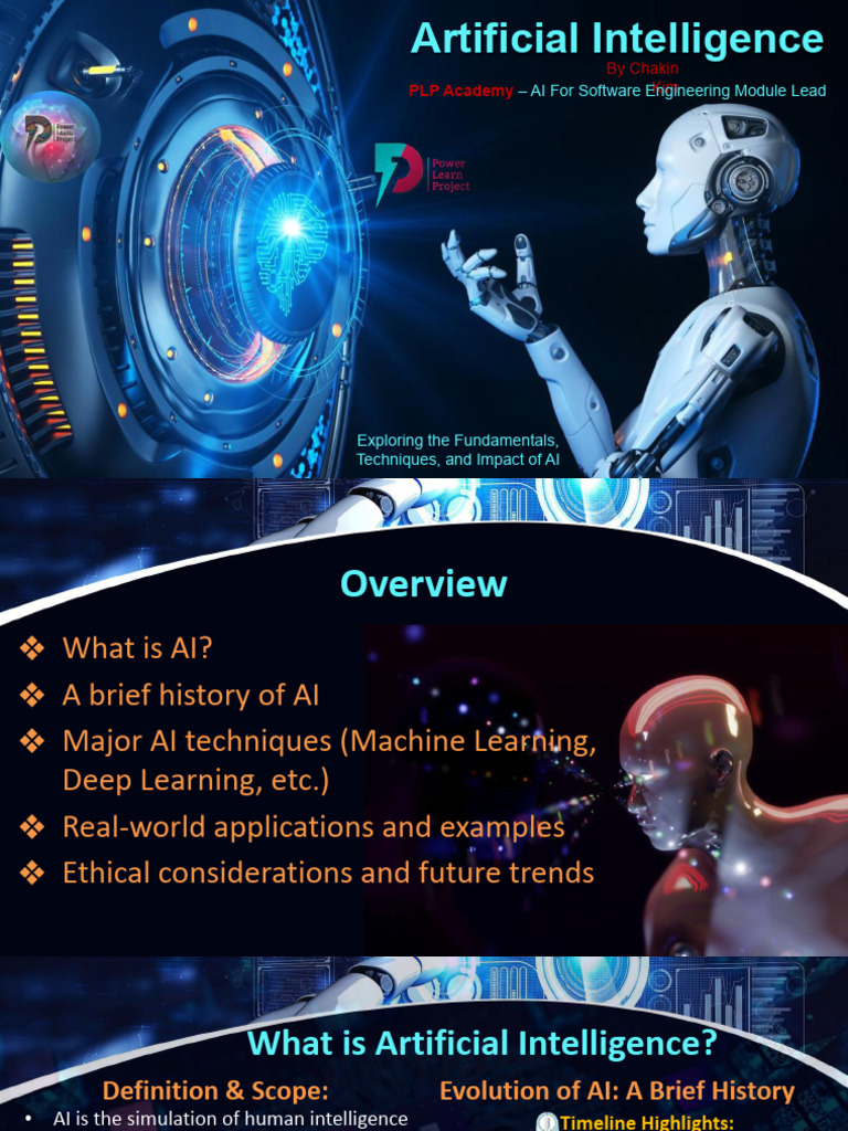 Introduction to Artificial Intelligence.pptx | PDF | Artificial ...