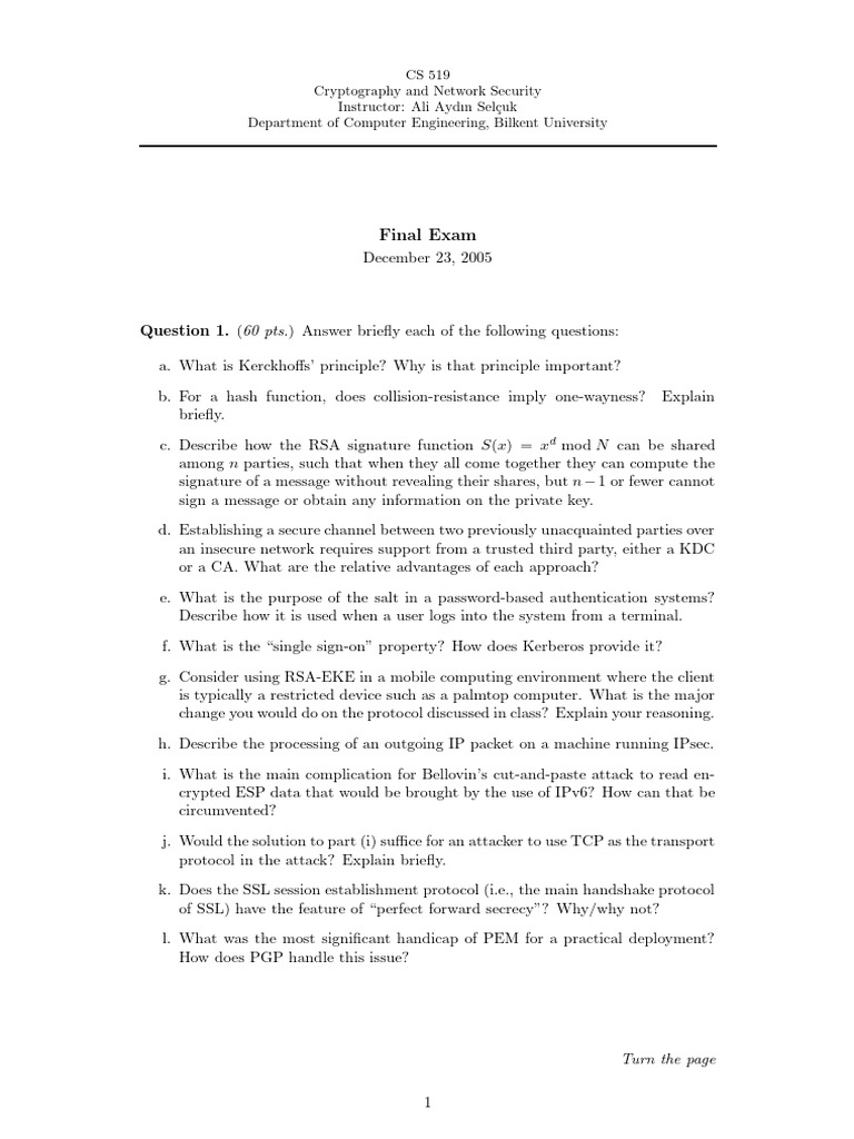 final05 | PDF | Public Key Cryptography | Transport Layer Security
