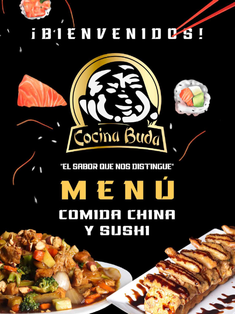 MENU Restaurante BUDA Comida China y Sushi- | PDF