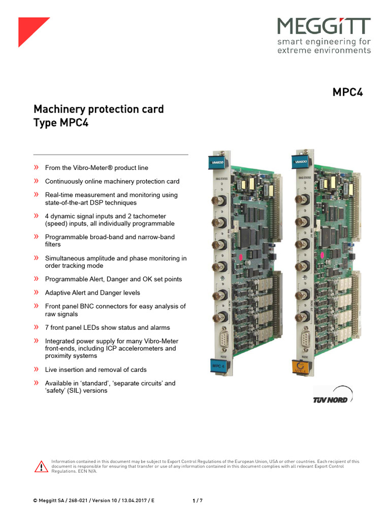 Datasheets DS MPC4-En | PDF | Electrical Engineering | Electronics