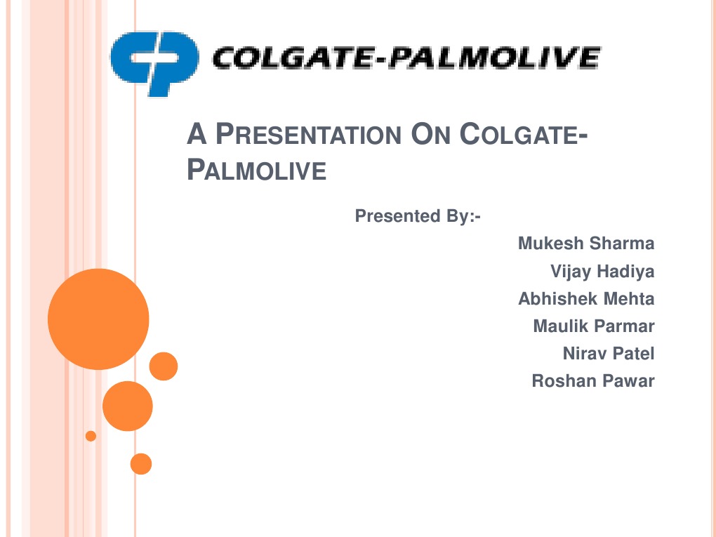 Colgate Toothpaste Supply Chain Overview | PDF | Supply Chain | Human Tooth