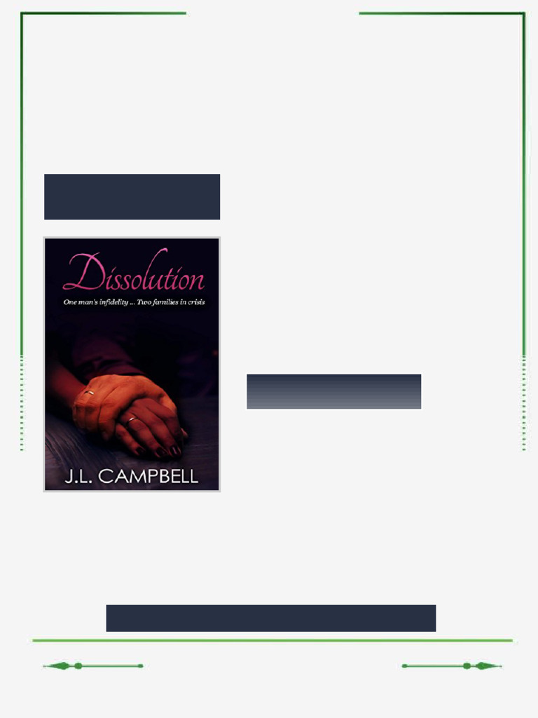 Dissolution J L Campbell eBook desktop pdf version | PDF