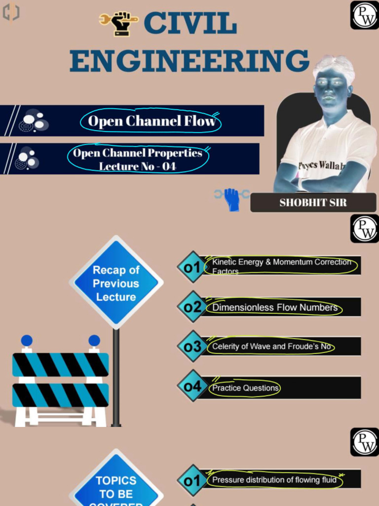 Open Channel Properties 04 Class Notes-Inverted | PDF