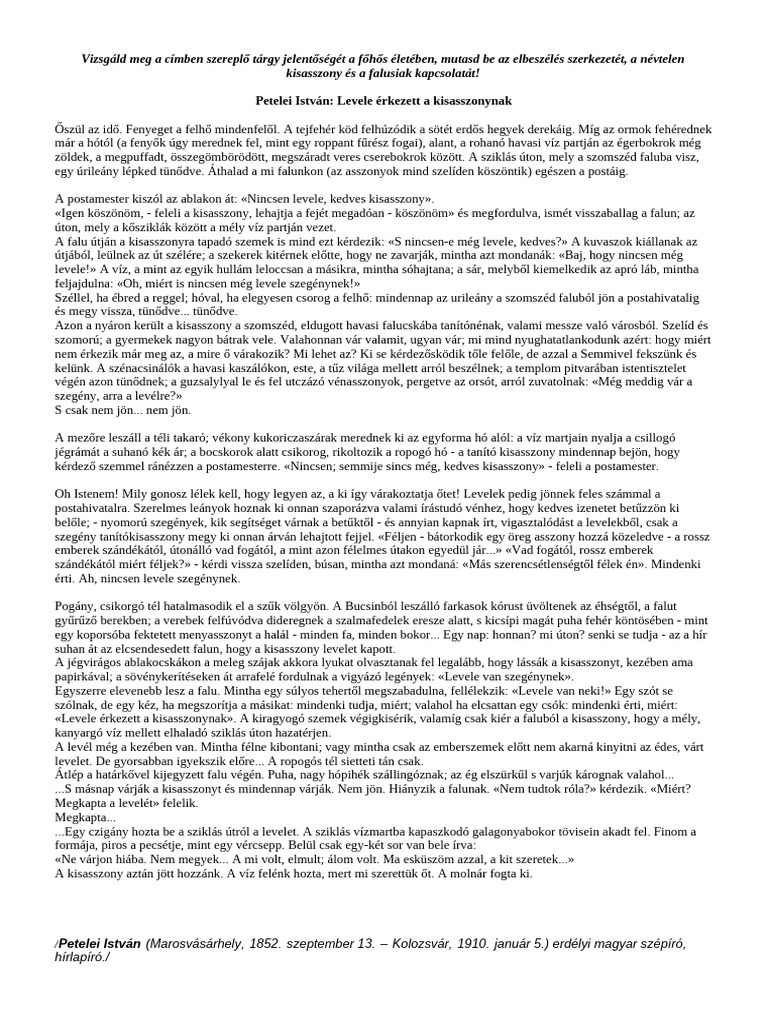Petelei István | PDF