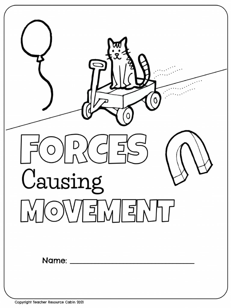 Forces Causing Movement: Grade 3 Science | PDF | Force