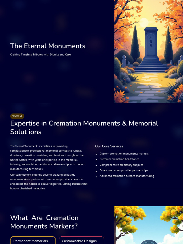 Premium Cremation Grave Markers in Hoffman Estates | PDF | Cremation ...