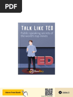 Master Public Speaking Like TED | PDF | Storytelling | Narrative
