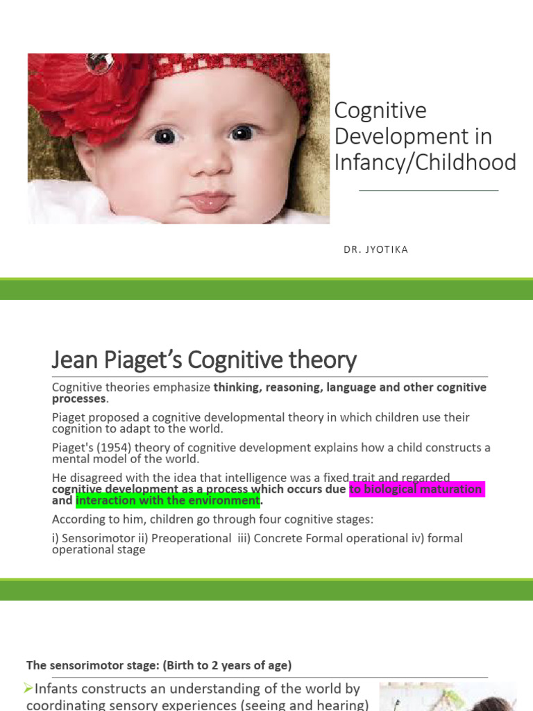 2.3 Cognitive Development in Infancy | PDF | Psychology | Cognitive ...