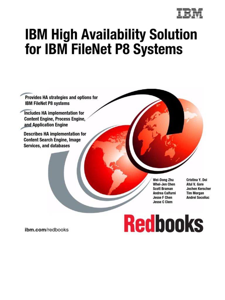 High Availability Implementation of FileNet P8 | PDF | Replication ...
