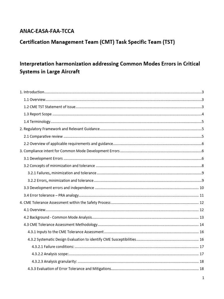 Common Mode Errors in Aircraft Systems | PDF | Safety | Risk