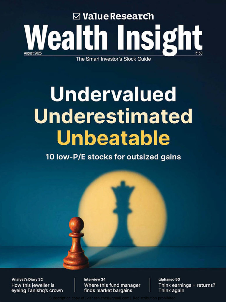 Wealth Insight: August 2025 Edition | PDF | Investing | Natural Gas