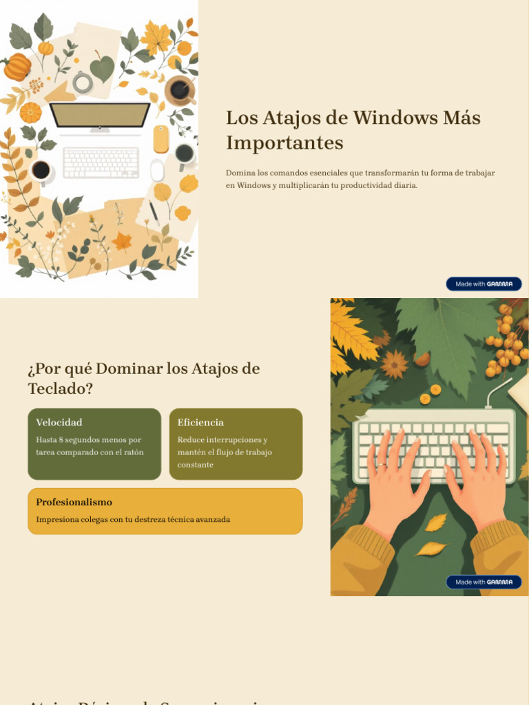 UD1 PLUS Los-Atajos-de-Windows-Mas-Importantes | PDF | Microsoft ...